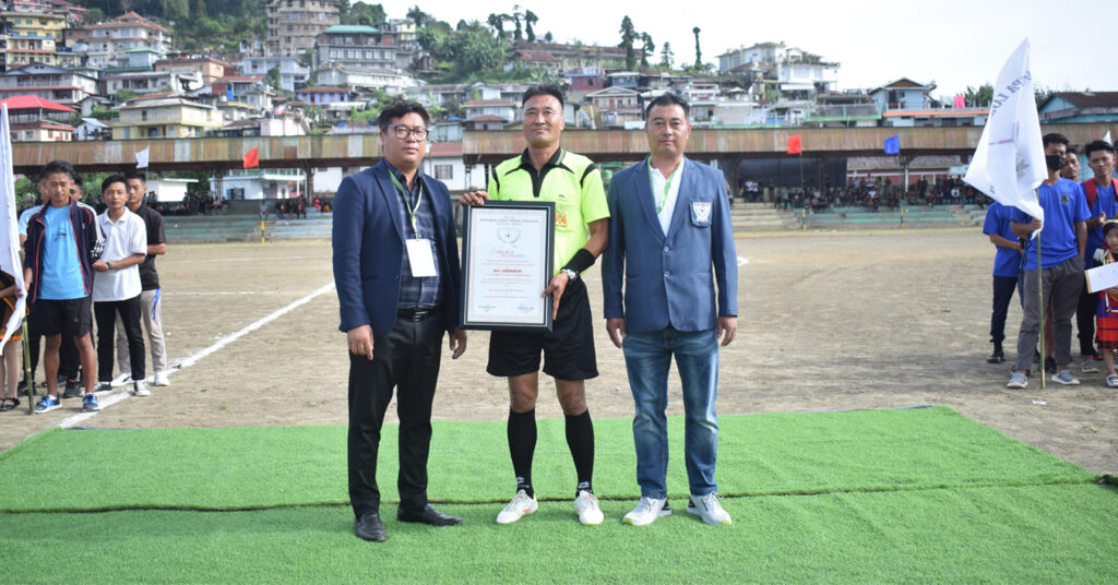 MDFA fetes retiring referee Lanunukshi » MokokchungTimes.com