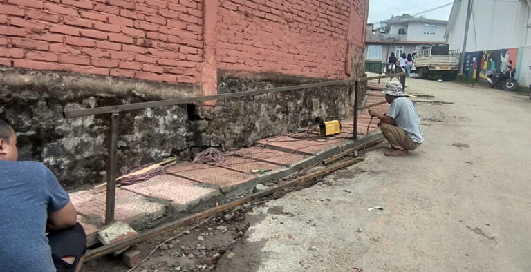 Kabor Salangtem constructs footpath worth Rs 80-90K » MokokchungTimes.com