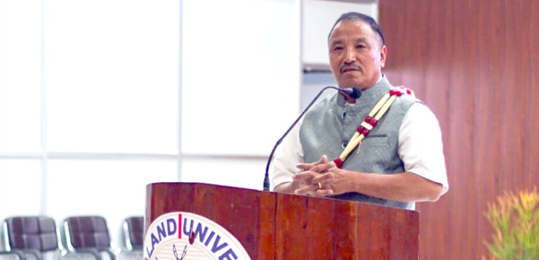 Supongmeren Jamir becomes first Nagaland MP to visit NU Lumami; proposes ‘Centre of Excellence ...