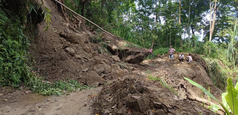 Landslides sever Japukong route, cutting off Longchem Block from ...