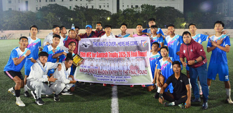 Nagaland qualifies for Santosh Trophy final round for the first time ...